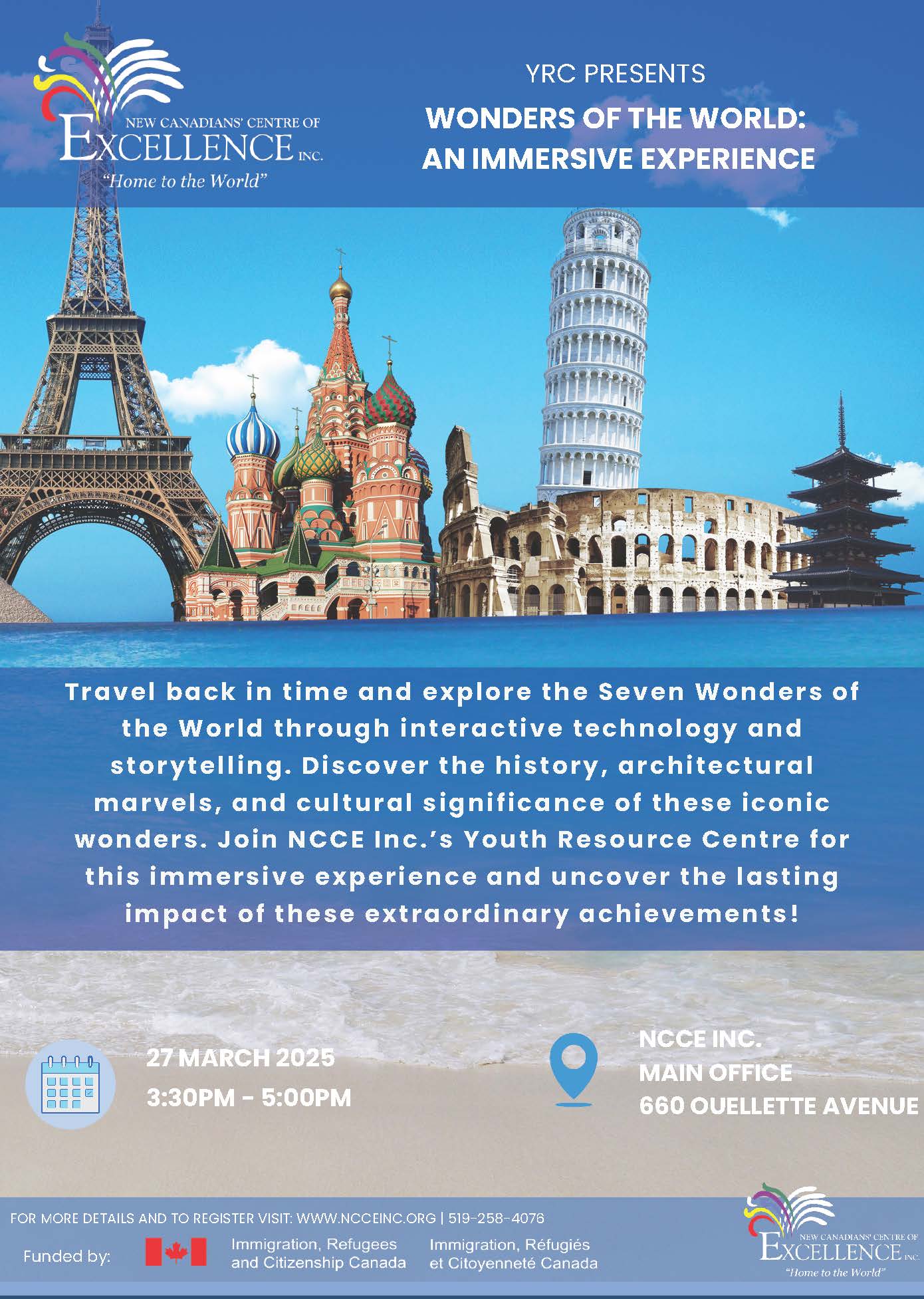 An Immersive Journey Through the Wonders of the World - New Canadians ...